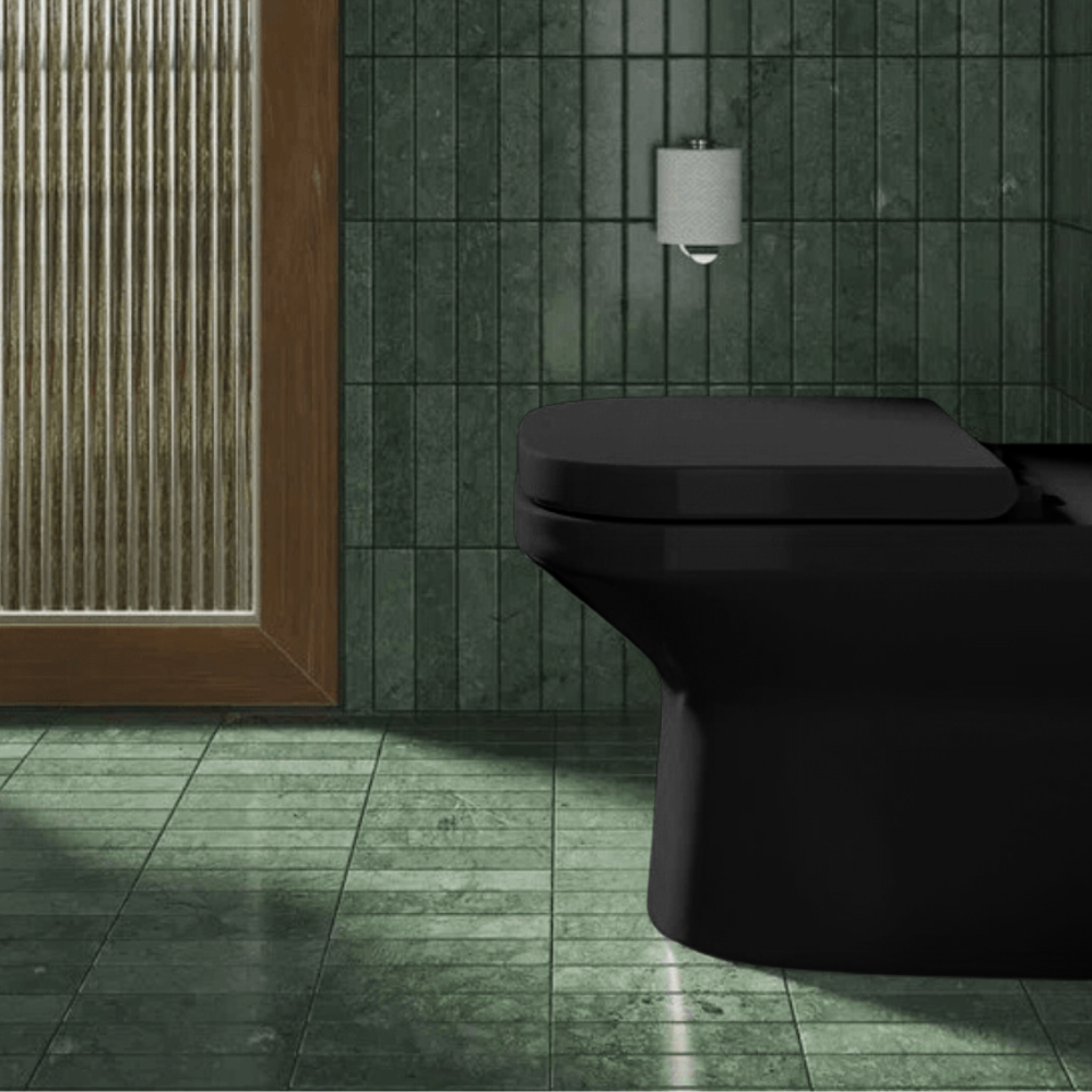 Bacia Span Square Kohler Convencional Preto - Casanova Loja C&C