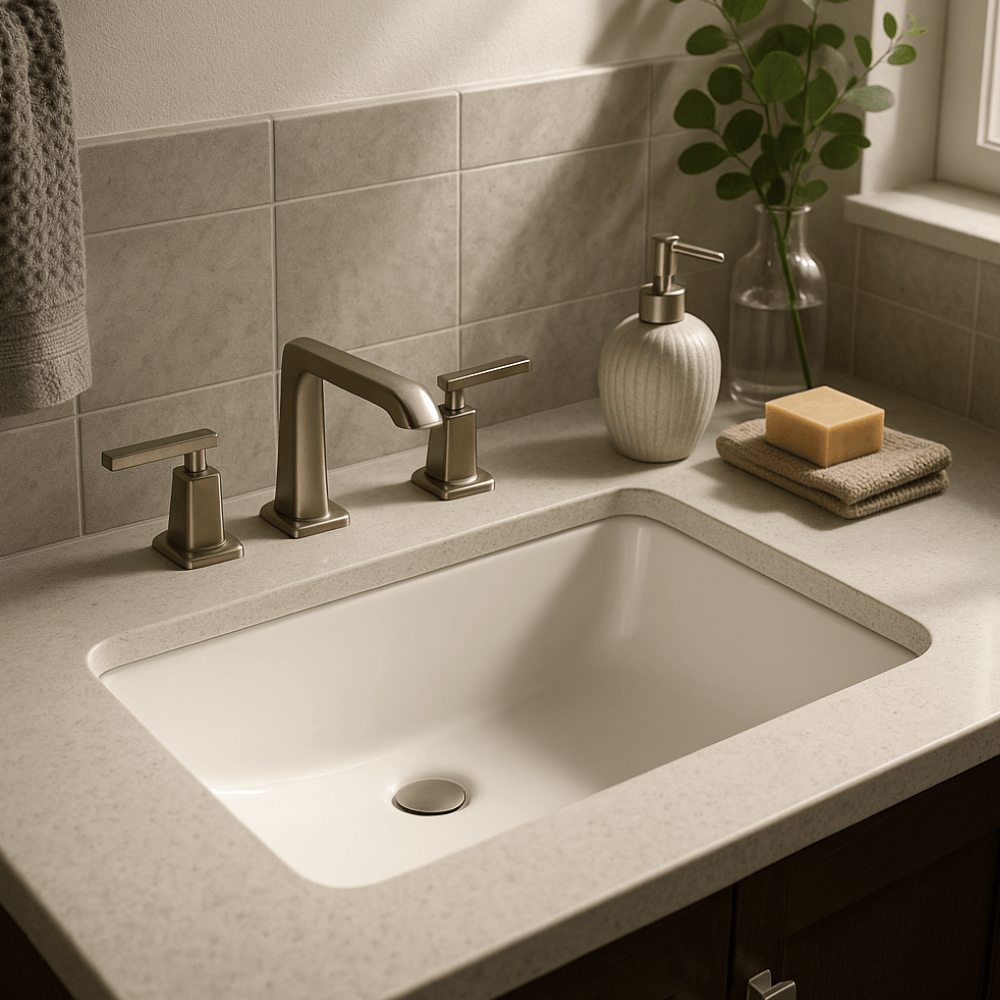 Cuba de Embutir Retangular Banheiro Kohler Caxton 44x33cm - Casanova ...